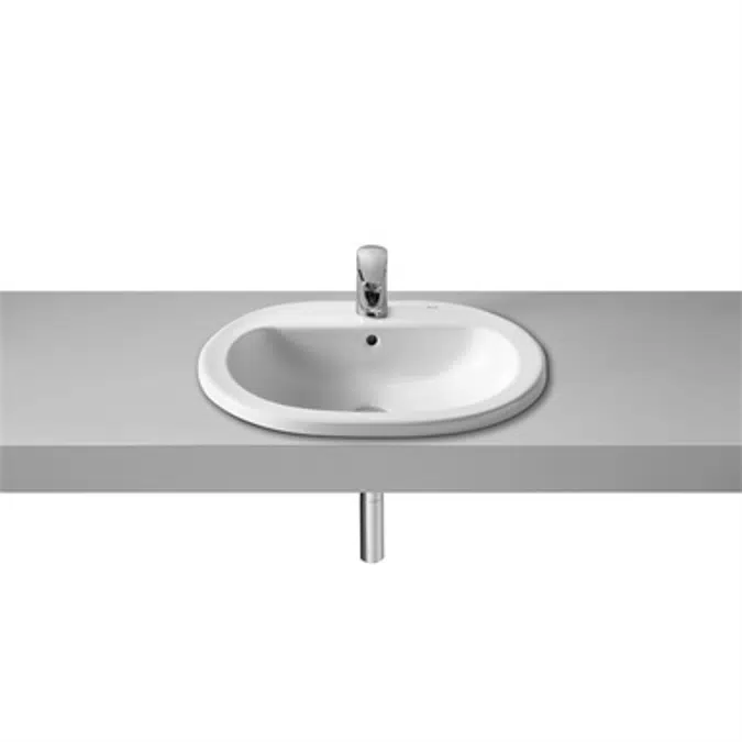 Objetos BIM - ¡Descarga gratis! CORAL 560 In countertop basin | BIMobject