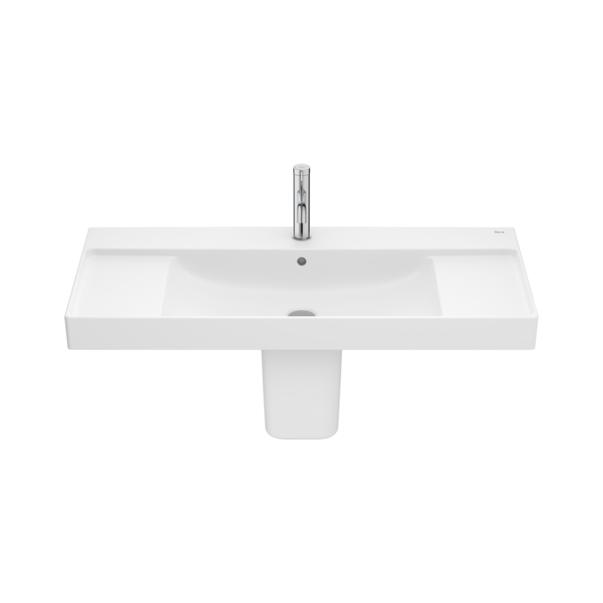 Objetos BIM - ¡Descarga gratis! ONA Wall-hung vitreous china basin | BIMobject