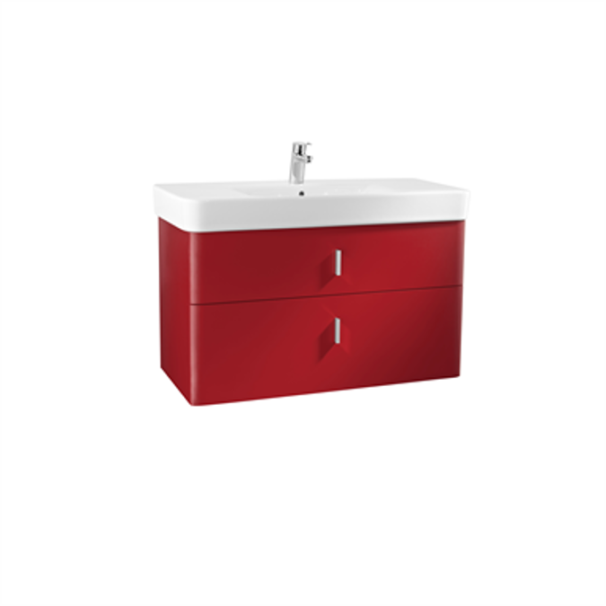 BIM objects - Free download! SENSO SQUARE 1000 Base unit and basin ...