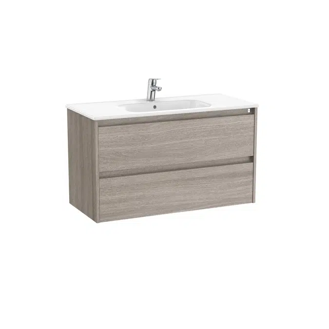 BIM objects - Free download! Tenet (base unit with two drawers and ...