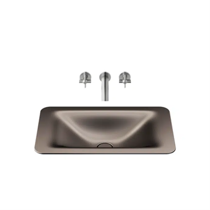 BIM objects - Free download! ARMANI - BAIA 660 mm countertop washbasin ...