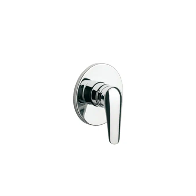 BIM objects - Free download! MONOJET 1/2" built-in bath or shower mixer ...