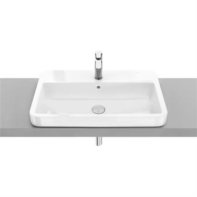 Objetos BIM - ¡Descarga gratis! THE GAP (AUS) 700 In countertop vitreous china basin | BIMobject