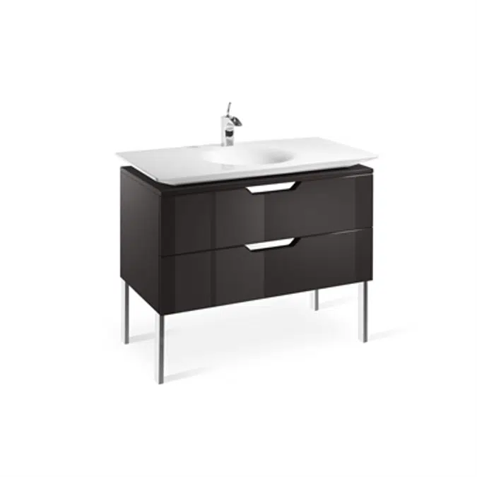 BIM objects - Free download! KALAHARI 1000 Base unit and basin | BIMobject