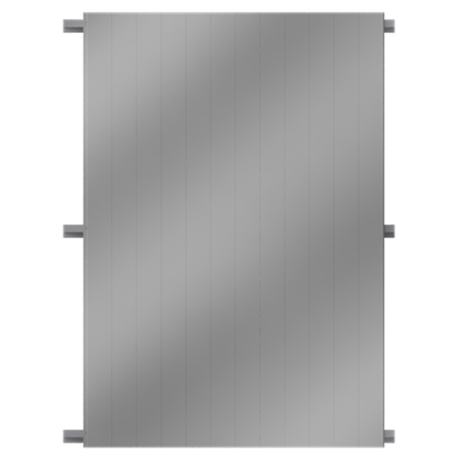 BIM objects - Free download! Single skin cladding with steel or alu ...