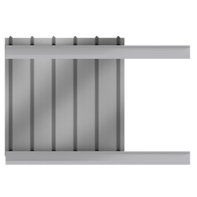 BIM objects - Free download! Steel single skin roofing | BIMobject