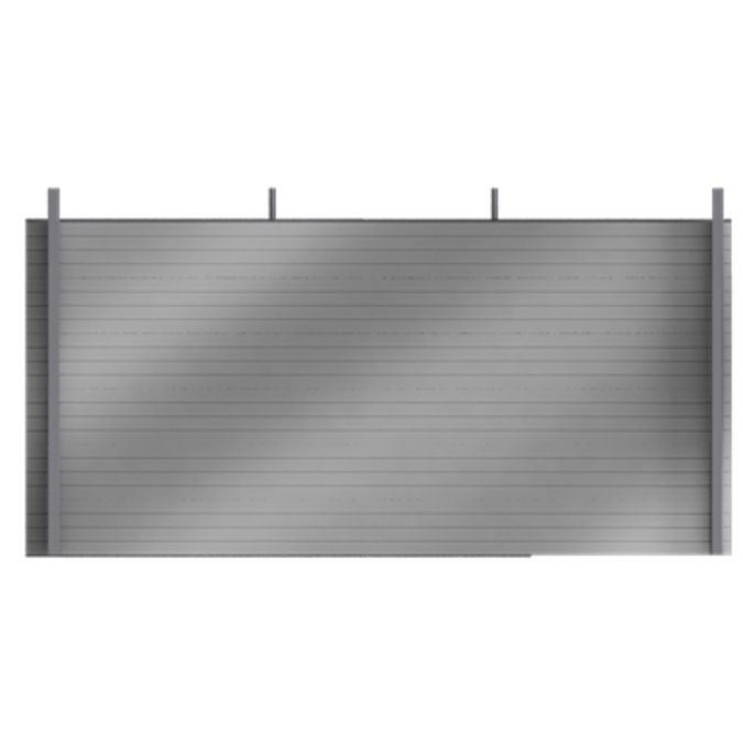 BIM objects - Free download! Steel double skin cladding H pos trays ...