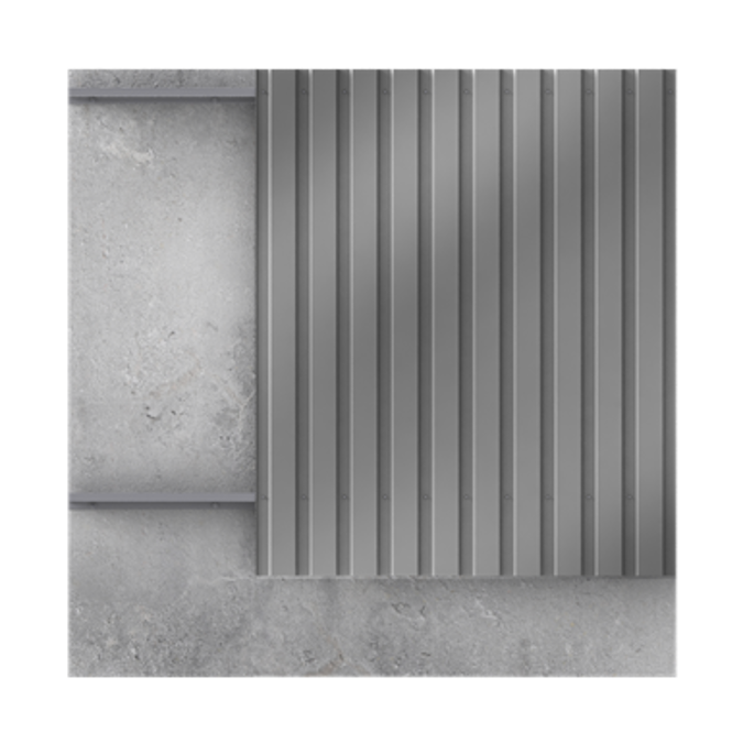 BIM objects - Free download! Steel built up cladding vertical position ...