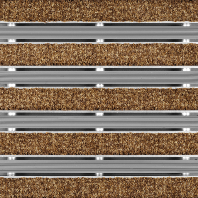 BIM objects - Free download! Dual Track Architectural Entrance Grille ...