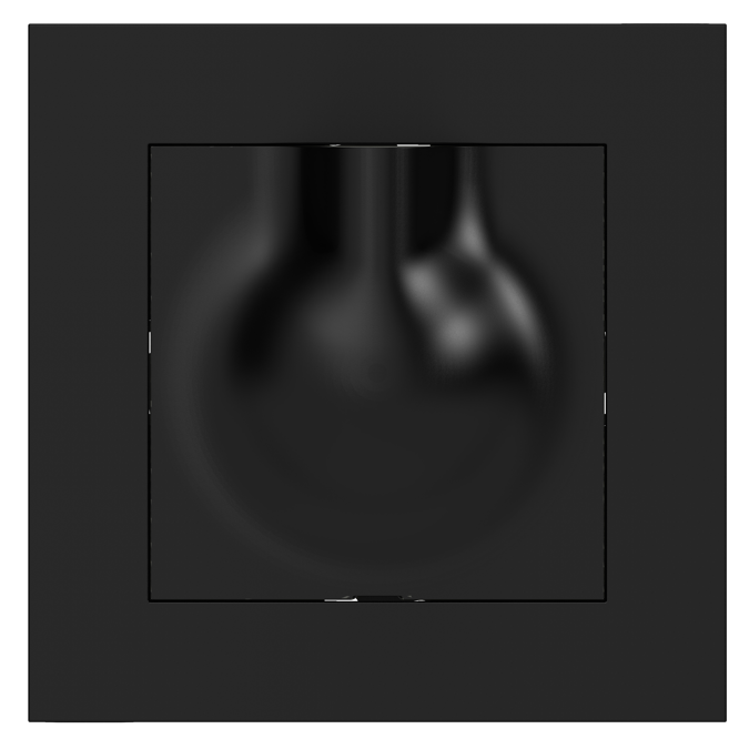 BIM objects - Free download! PLUS DCL outlet for wall BLK RAL9005 ...