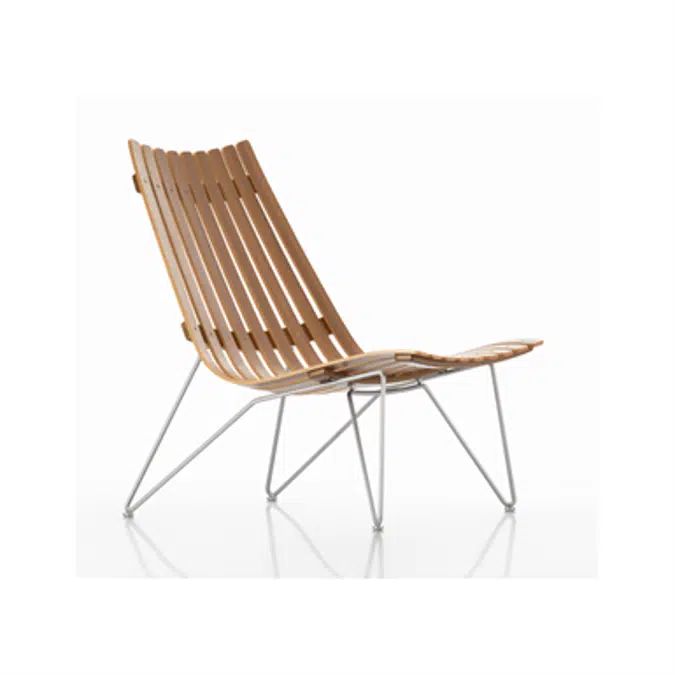BIM objects - Free download! Scandia Nett - Lounge chair | BIMobject