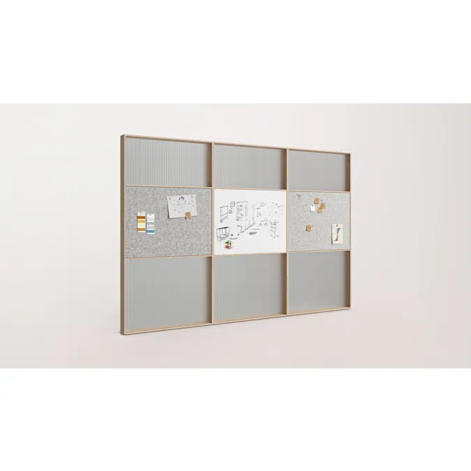 BIM objects - Free download! mod system - config 6 - Collab wall ...