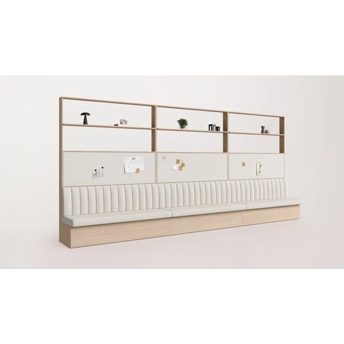 BIM objects - Free download! mod system - config 3 - Divider with ...