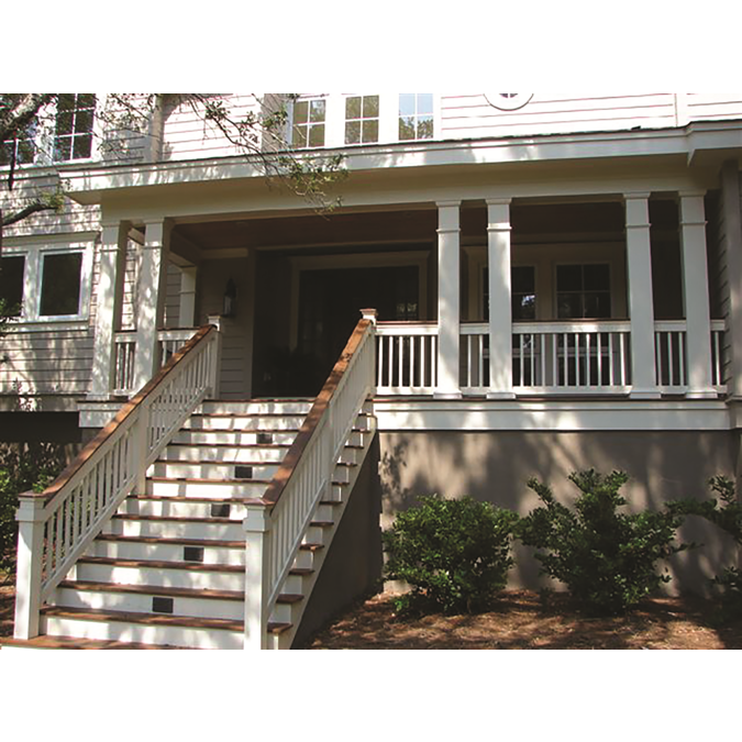 BIM-objektit - ilmainen lataus! Square Fluted Composite Porch Columns ...