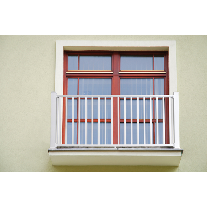 BIM objects - Free download! TRX Vinyl Deck Railing | BIMobject