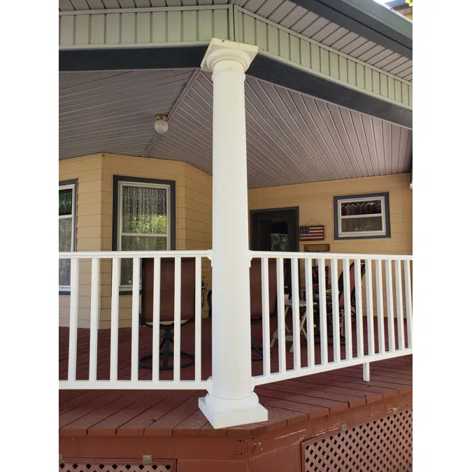 BIM objects - Free download! TRX Vinyl Deck Railing | BIMobject