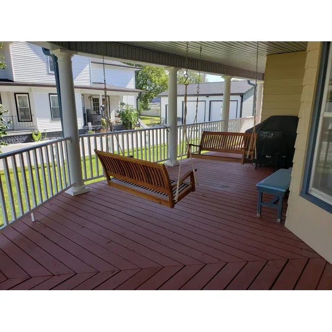 BIM objects - Free download! TRX Vinyl Deck Railing | BIMobject