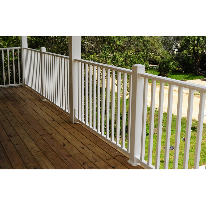 Obiekty BIM - Pobierz za darmo! TRX Vinyl Deck Railing | BIMobject