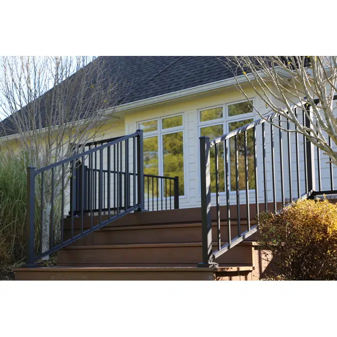 BIM objects - Free download! Liberty S10 Aluminum Railing | BIMobject