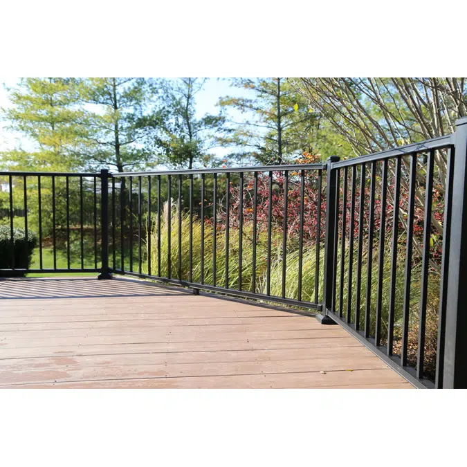 BIM objects - Free download! Liberty S10 Aluminum Railing | BIMobject