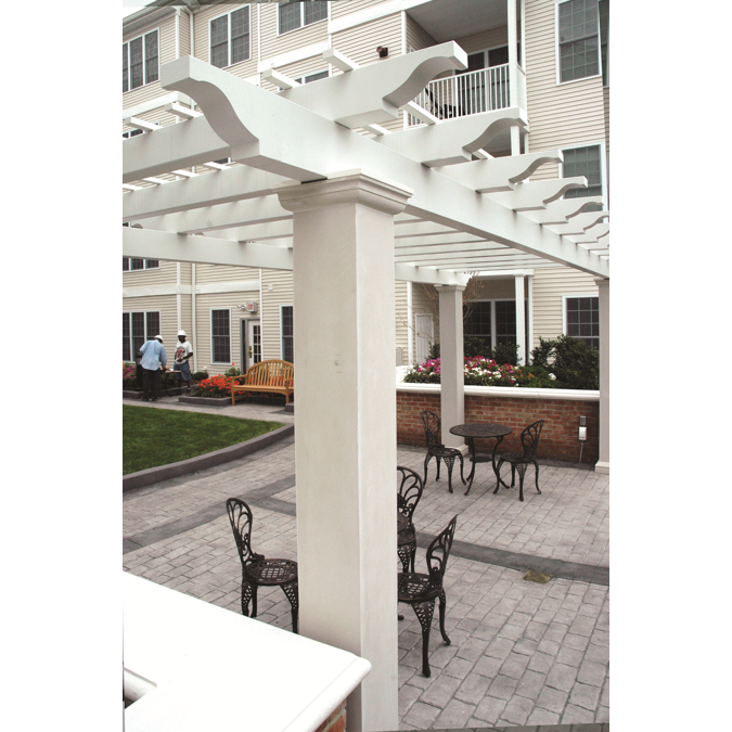 BIM objects - Free download! Fiberglass Porch Columns | BIMobject