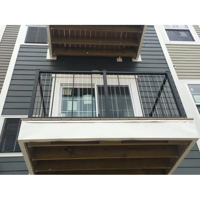 BIM objects - Free download! Verticable® Cable Railing | BIMobject