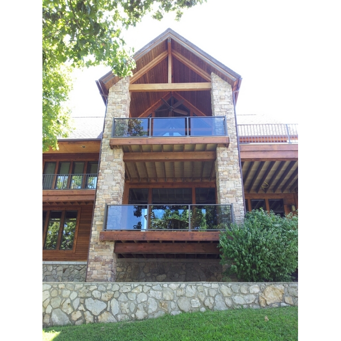 Об'єкти BIM – скачати безкоштовно! Veranda Glass Series Deck Railing ...