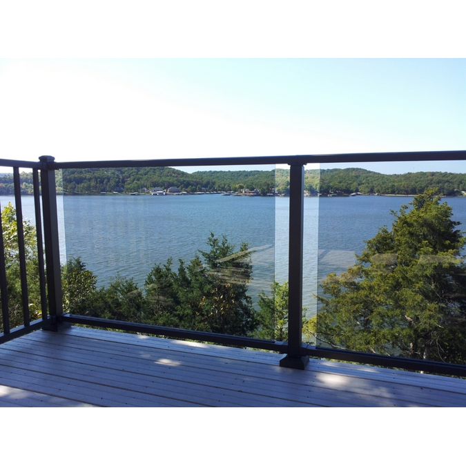 BIM objects - Free download! Veranda Glass Series Deck Railing | BIMobject