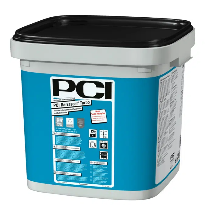 BIM objects - Free download! PCI Barraseal Turbo Flexible waterproofing ...