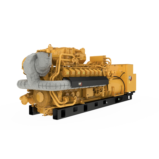 BIM objects - Free download! G3516H (50Hz) 2000ekw Natural Gas ...