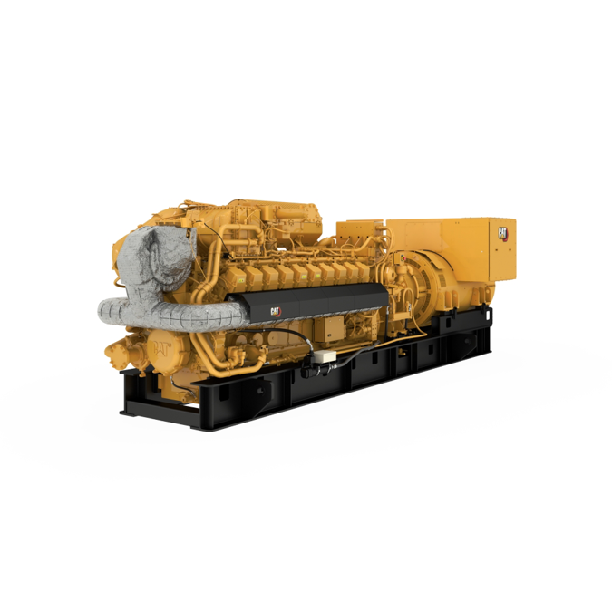 BIM objects - Free download! G3520H (60HZ) 2500 ekW Natural Gas ...