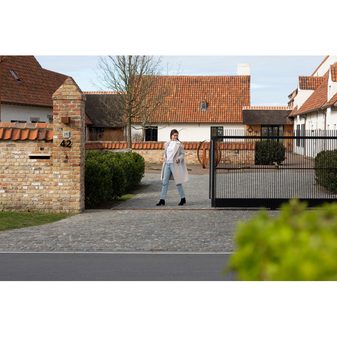 BIM objects - Free download! Radiato sliding gate | BIMobject