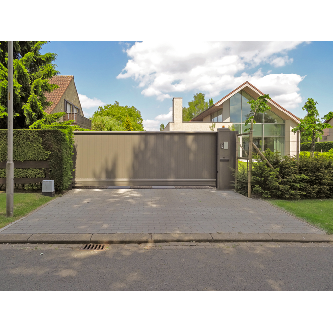 BIM objects - Free download! Terminus sliding gate | BIMobject