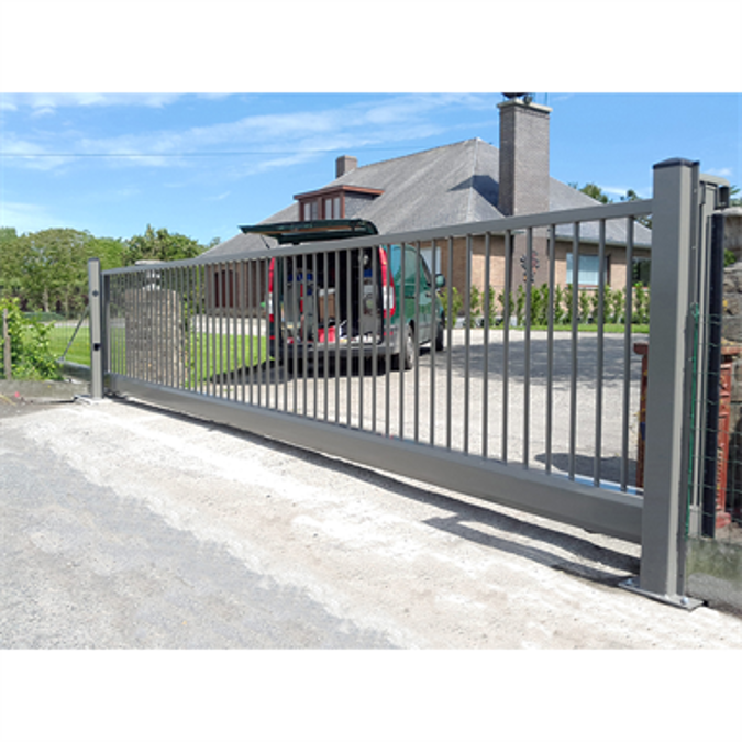 BIM objects - Free download! Taurus sliding gate | BIMobject