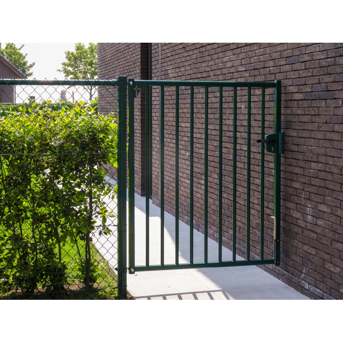 BIM objects - Free download! Bardo swing gate | BIMobject