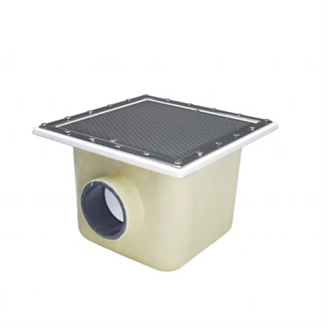 BIM objects - Free download! Main drains 515x515 ABS Grills Liner Pool ...