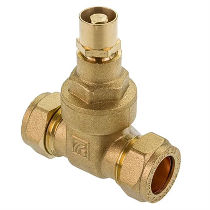 BIM objects - Free download! Lockshield Gate Valves 15, 22, 28, 35mm ...