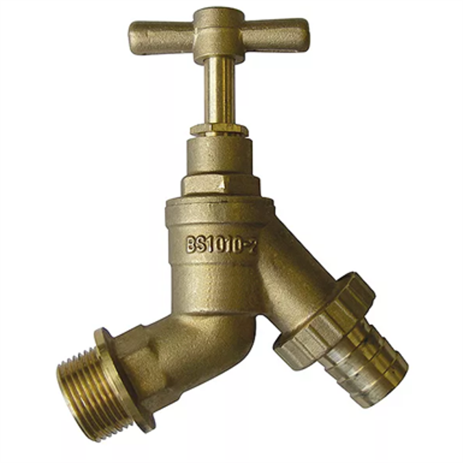 BIM objects - Free download! 1/2" Hose Union Bib Tap 30736 | BIMobject