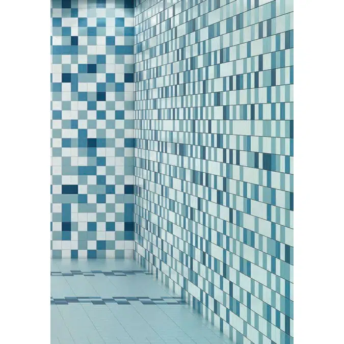 BIM objects - Free download! PRO Color Aqua Mix VitrA Tile Collection ...