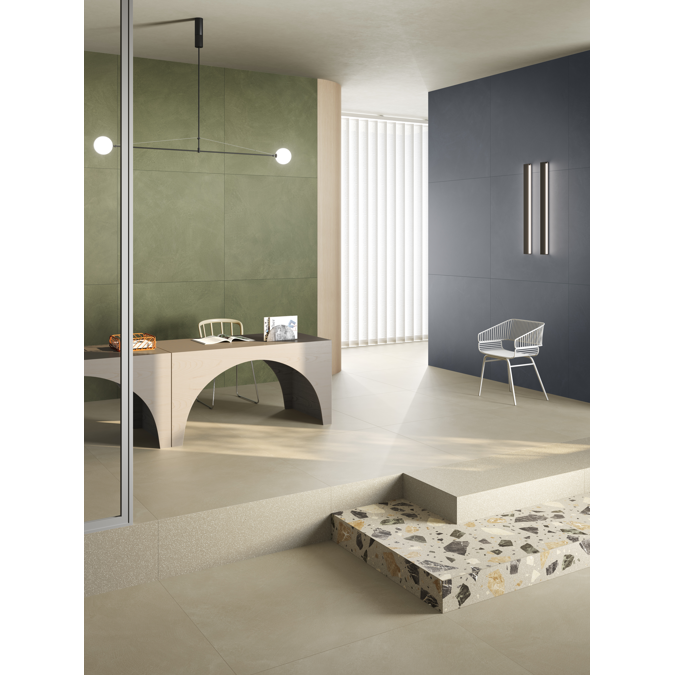 BIM objects - Free download! Resincrete Vitra Tile Collection | BIMobject