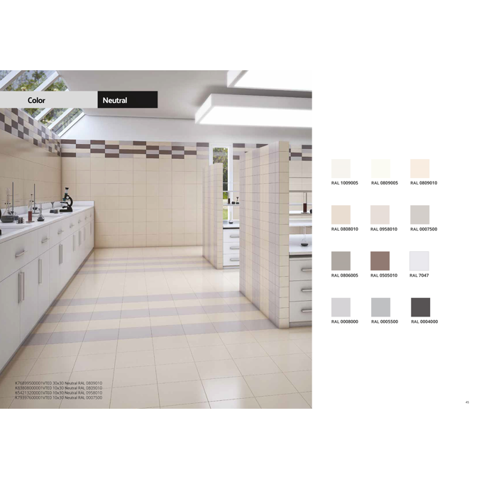 BIM objects - Free download! PRO Color Neutral VitrA Tile Collection ...