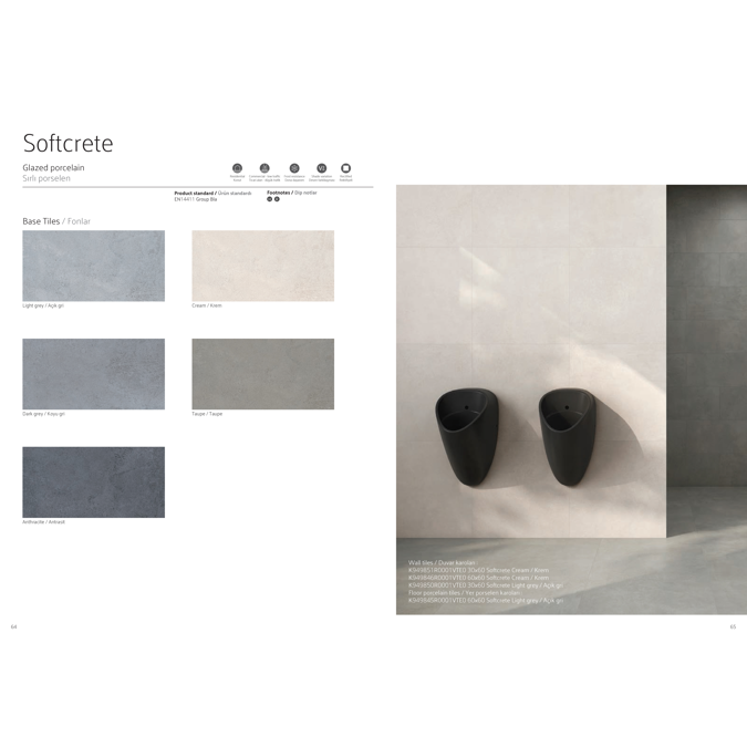 BIM objects - Free download! Softcrete VitrA Tile Collection | BIMobject