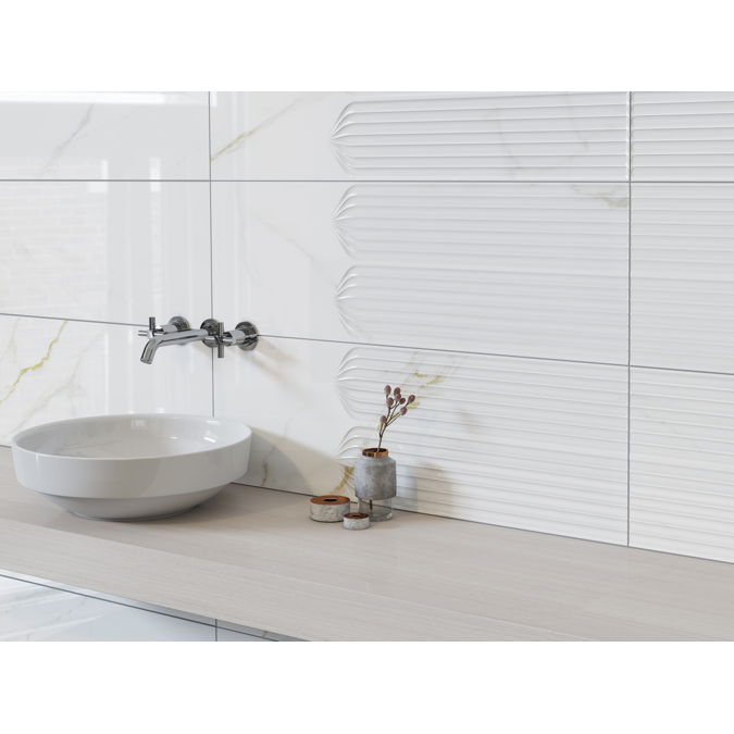 BIM object - ดาวน์โหลดฟรี! Statua VitrA Tile Collection | BIMobject