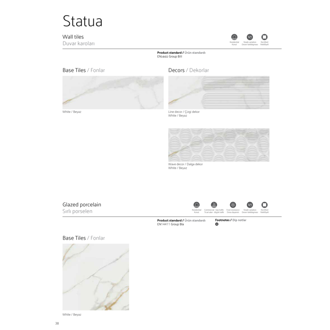 BIM objects - Free download! Statua VitrA Tile Collection | BIMobject
