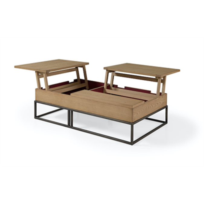 BIM objects - Free download! BOHÈME Coffee table | BIMobject