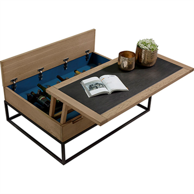 BIM objects - Free download! BOHÈME Coffee table | BIMobject