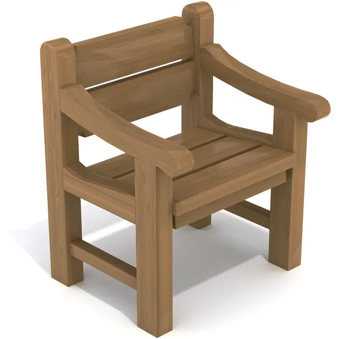 BIM objects - Free download! Chair England | BIMobject