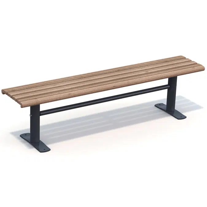 BIM objects - Free download! Sofiero Bench | BIMobject