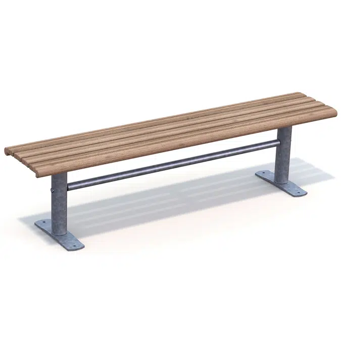 BIM objects - Free download! Sofiero Bench | BIMobject