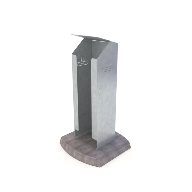 BIM objects - Free download! Reco disp. grill container | BIMobject